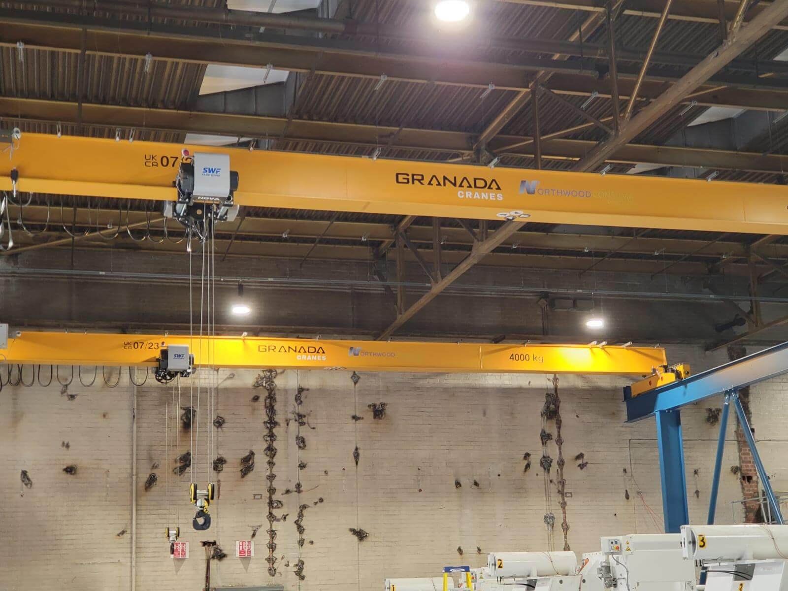 1 to 3 Ton Overhead Gantry Cranes - Granada Cranes