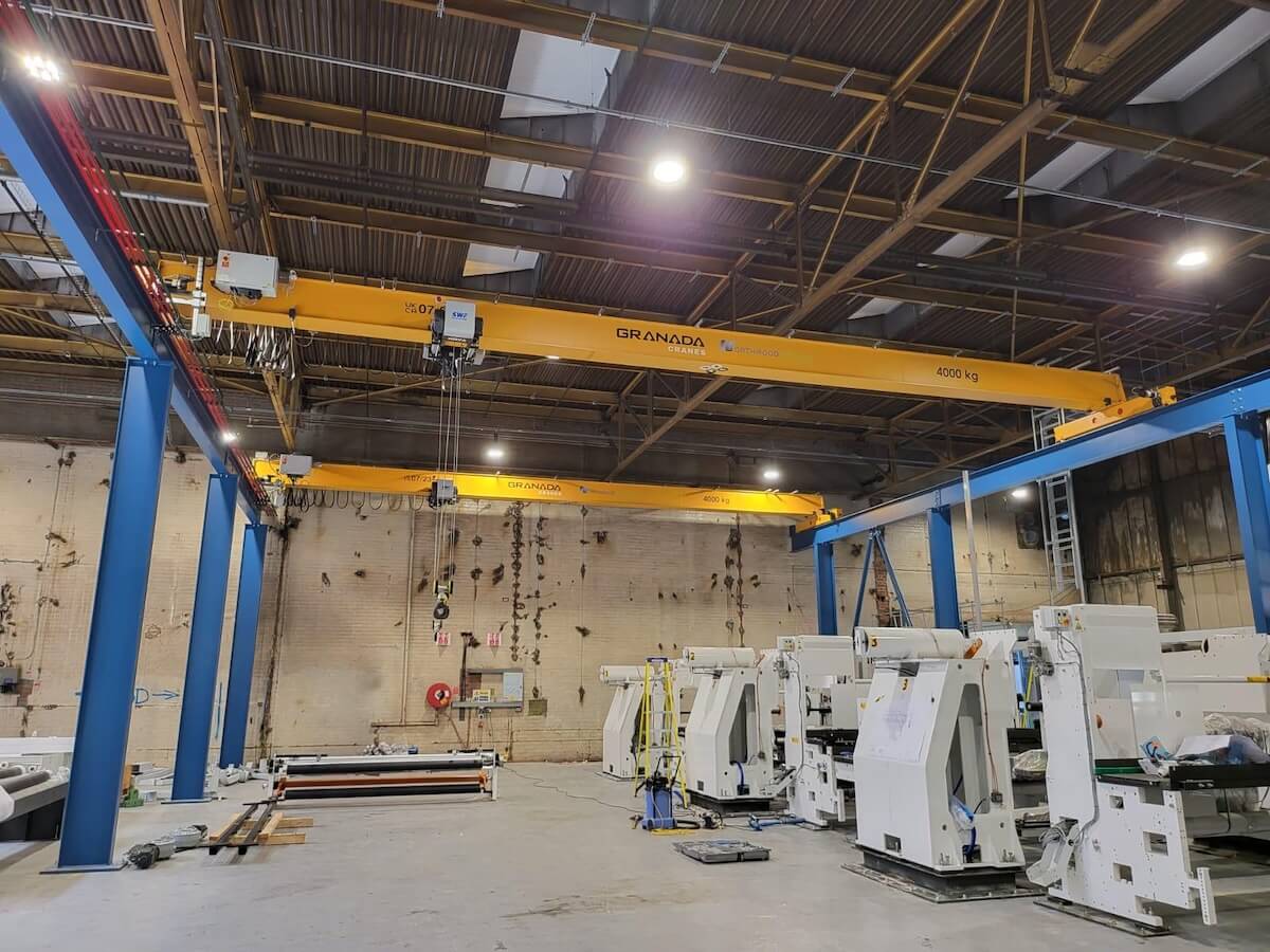4 Ton Overhead Gantry Cranes - Granada Cranes