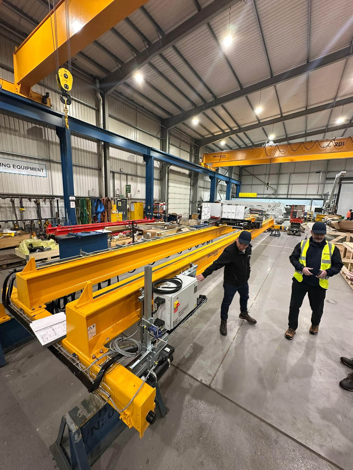 Wheatley Plastics: Bespoke 5-Tonne Crane for Plastic Injection Moulding ...